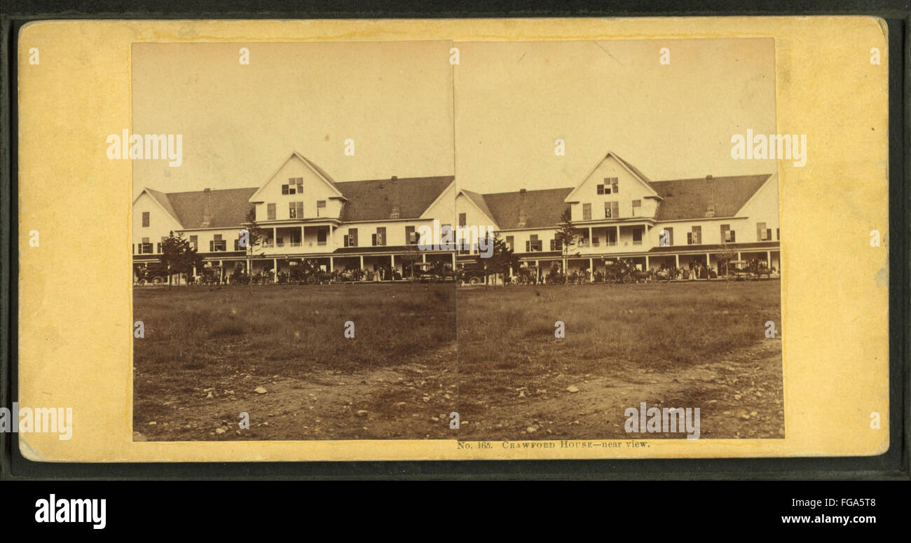 A photograph of Crawford House from a close perspective, showcasing its ...