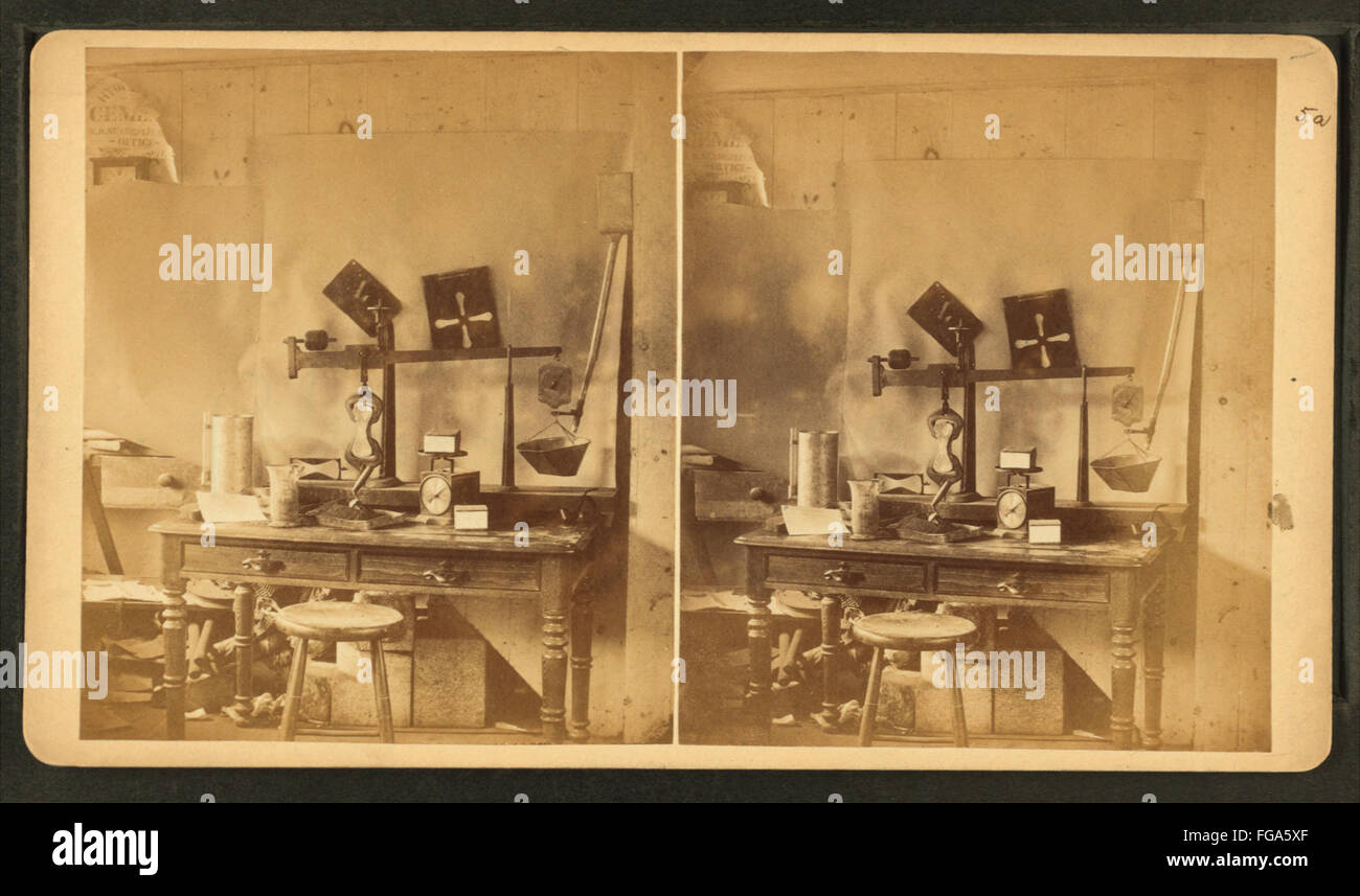 Current testing apparatus, from Robert N. Dennis collection of ...