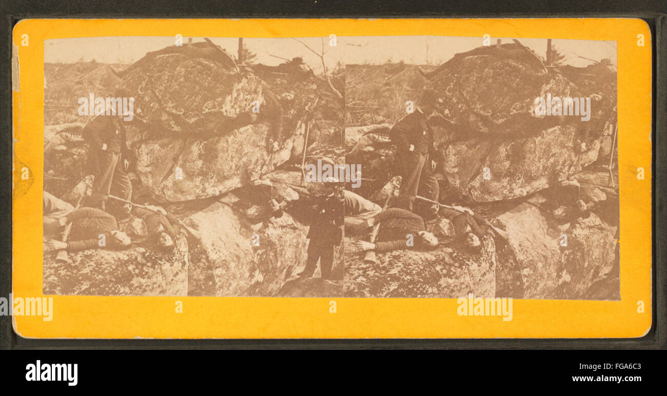 This photograph shows the position of Berdan's sharpshooters at Little ...