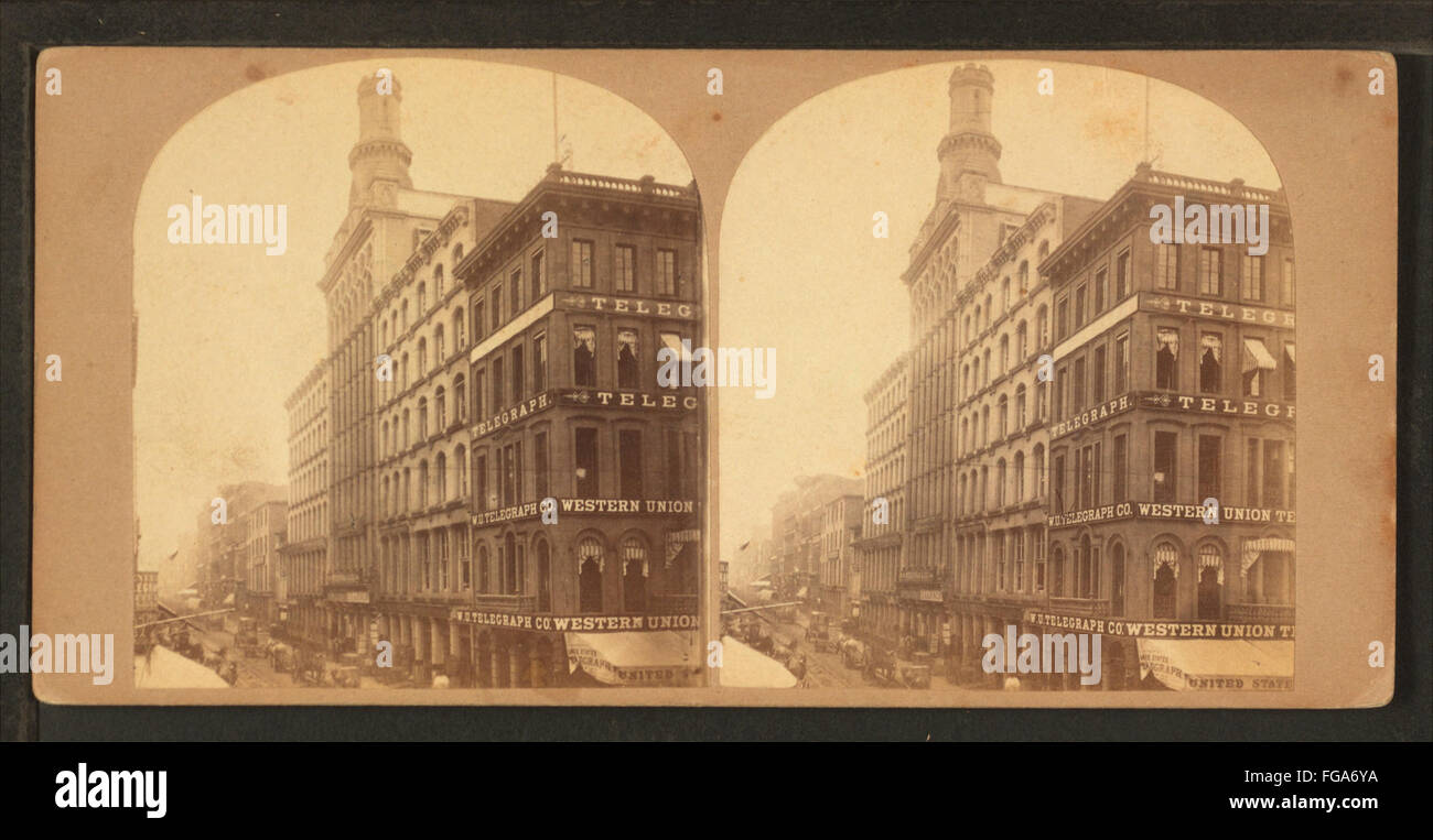 Photograph of Dr. Jayne's building in Philadelphia, captured from the ...