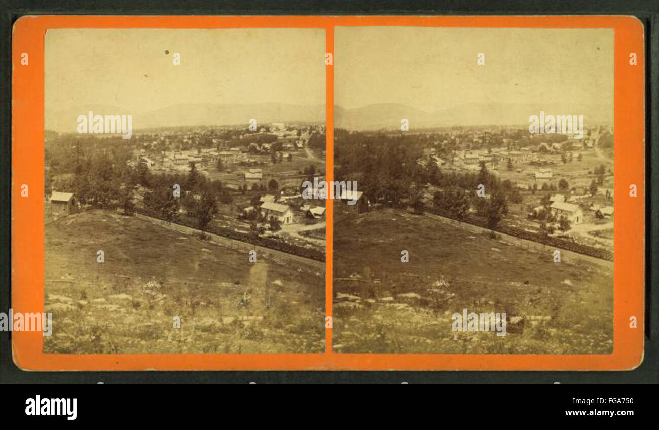 This image by L. Hensel shows Dunmore, Pennsylvania, viewed from the ...