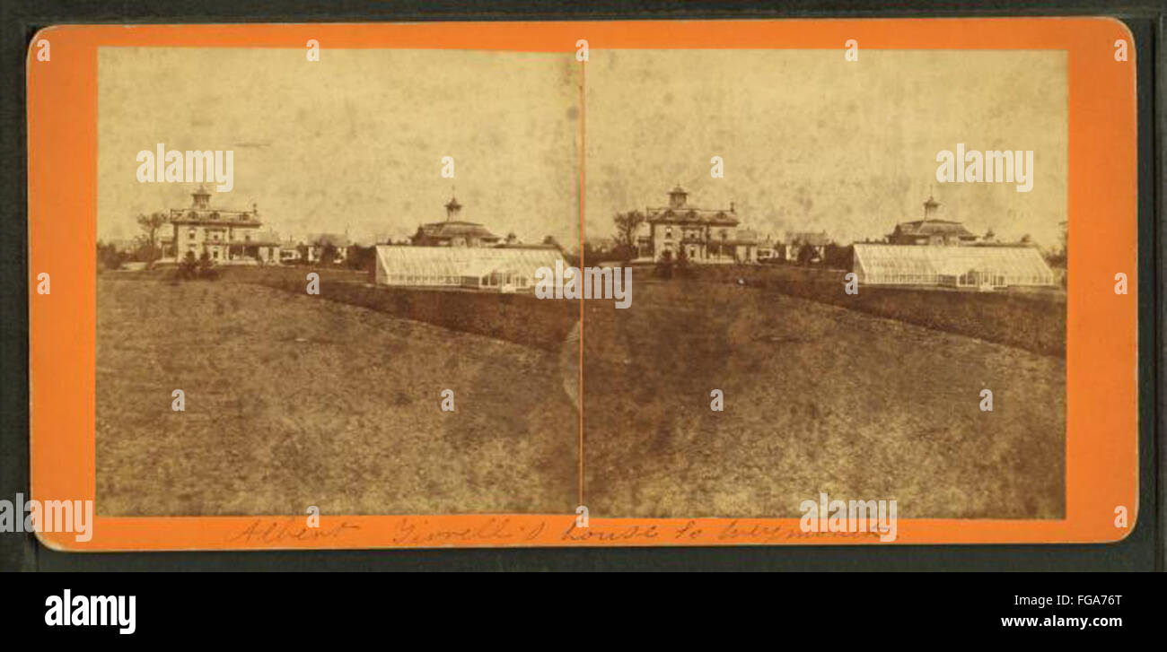 A stereoscopic image from the Robert N. Dennis collection showing ...