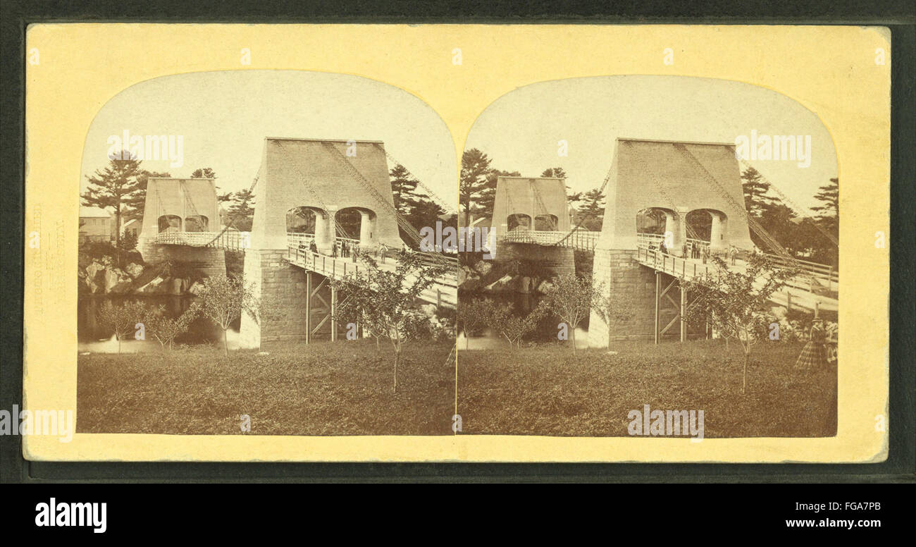 A photograph of the Essex Merrimack (Chain) Bridge, captured by Philip ...