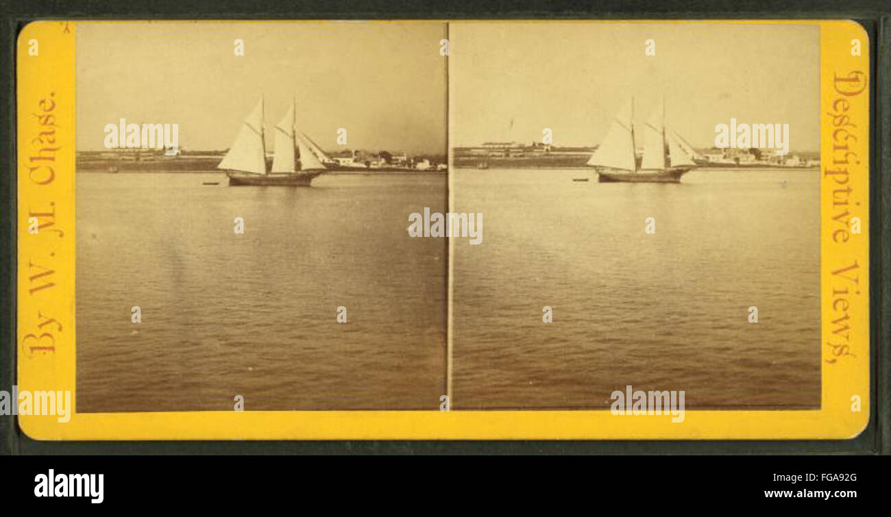 A photograph of Fort McHenry by William M. Chase, showing the fort's ...