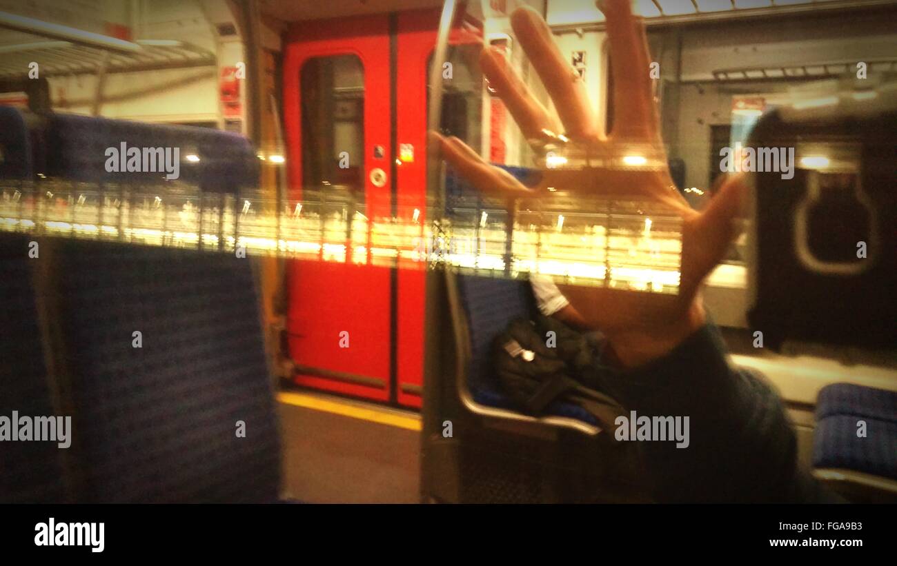 Illuminated hand rail hi-res stock photography and images - Alamy