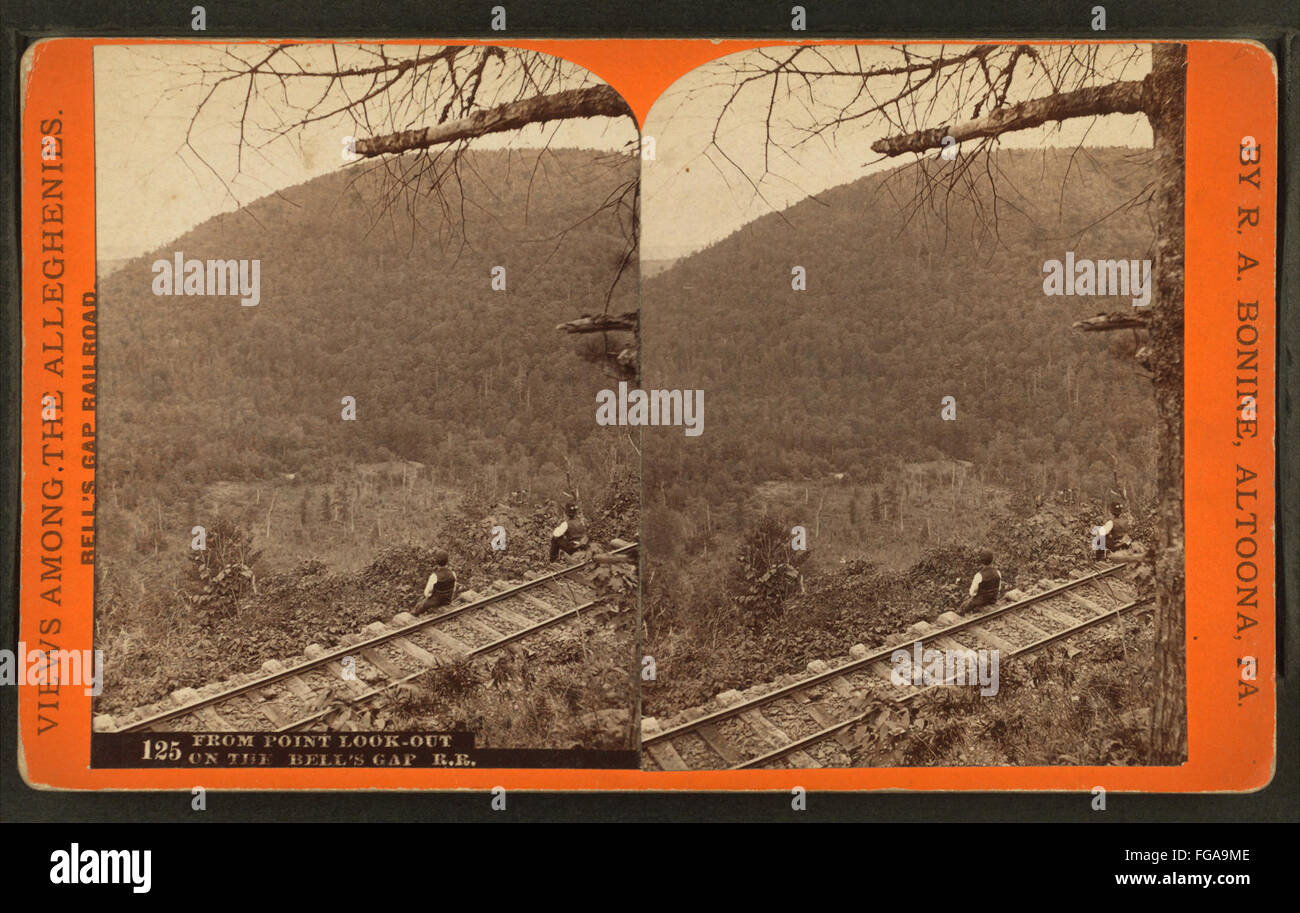 A photograph by R. A. Bonine taken from Point Look-out on the Bell's ...