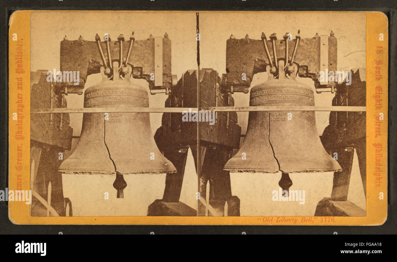Liberty bell 1776 hi-res stock photography and images - Alamy