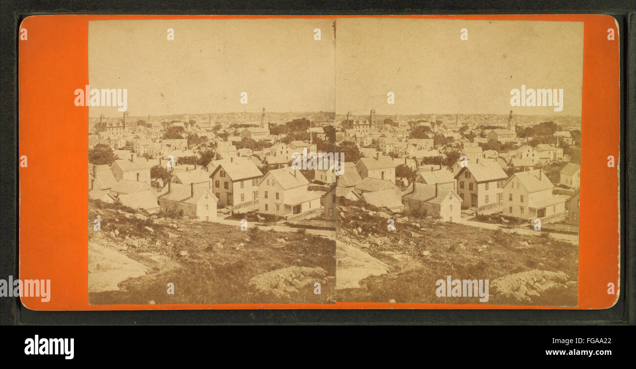 A panoramic view of Boston, Massachusetts, capturing the city's skyline ...