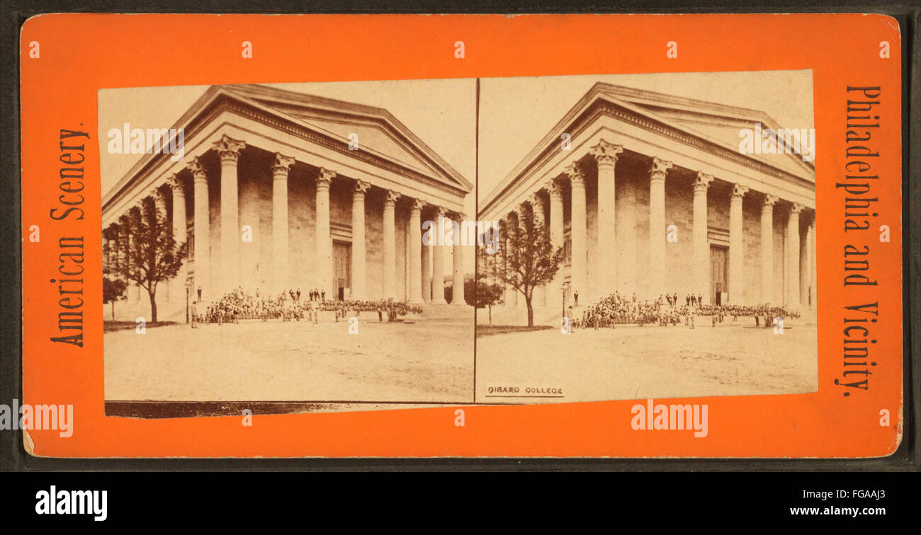 Photograph of Girard College, an educational institution in ...