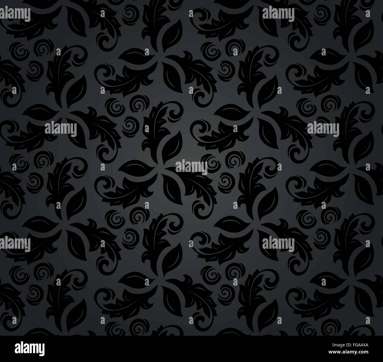 Floral Fine Seamless Vector Pattern Stock Vector Image & Art - Alamy