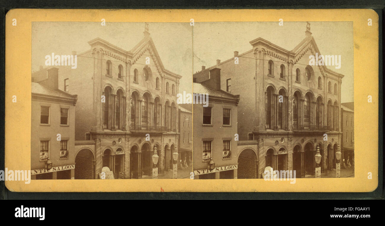 History historic vintage old photograph archive grand opera house hi ...