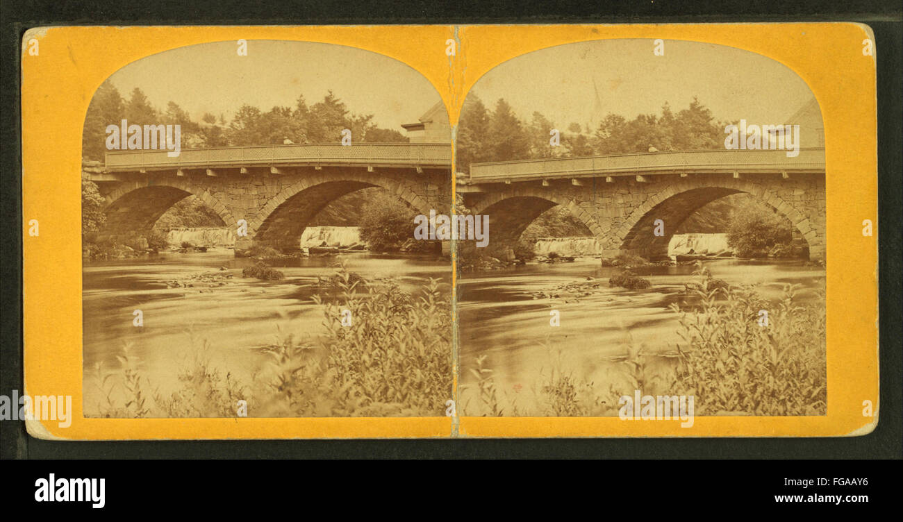 Photograph by George H. Scripture showing Granite Bridge on Main Street ...