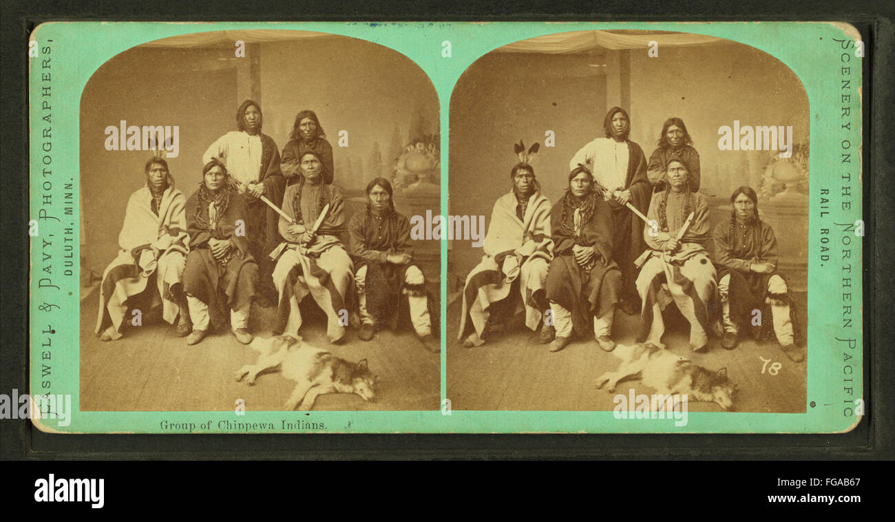 Chippewa indians hi-res stock photography and images - Alamy