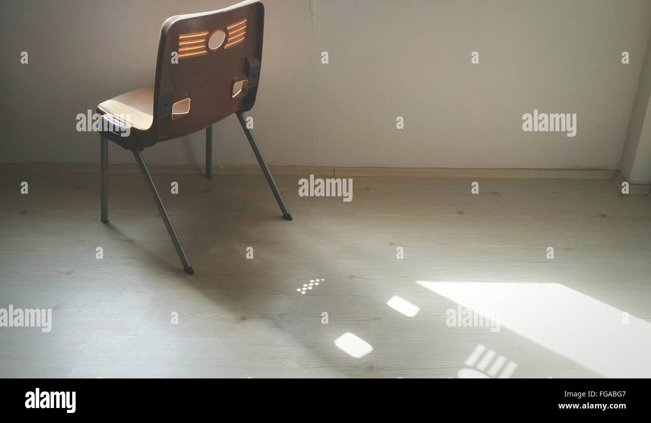 Empty Chair At Home Stock Photo - Alamy