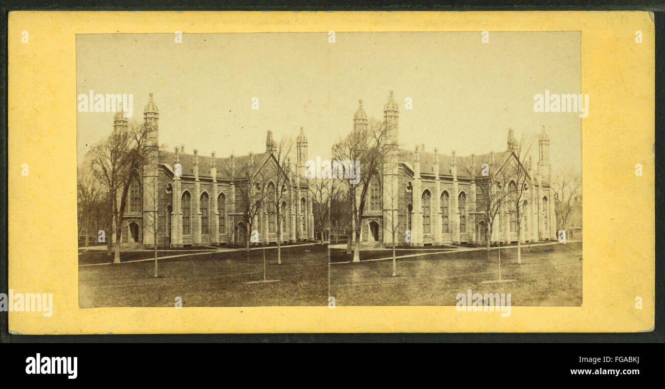This stereoscopic view from the Robert N. Dennis collection shows Gore ...