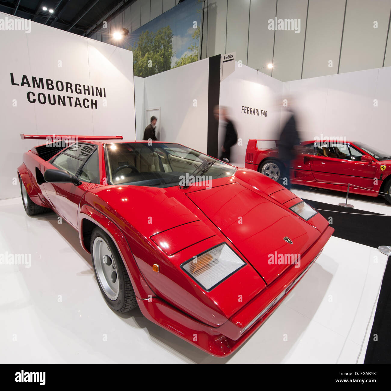 ExCel, London, UK. 18th February, 2016. Evolution of the supercar ...