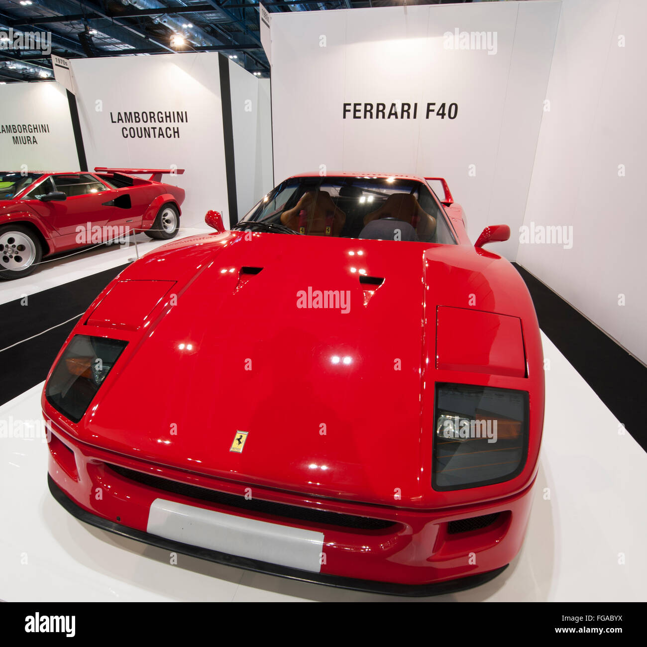 ExCel, London, UK. 18th February, 2016. Evolution of the supercar ...