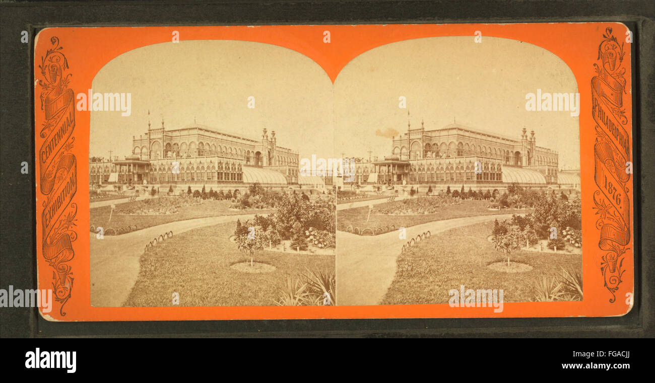 A photograph of Horticultural Hall, showcasing its architectural ...