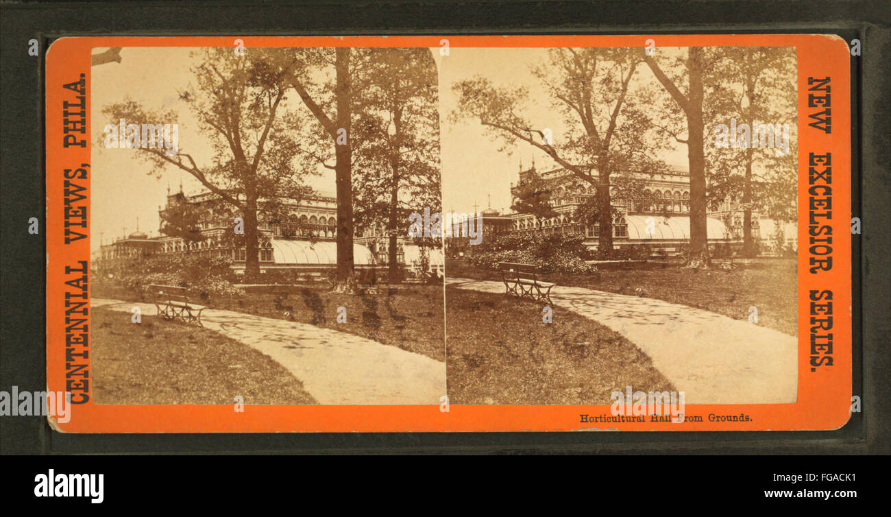 View of Horticultural Hall from the grounds, showcasing the building's ...