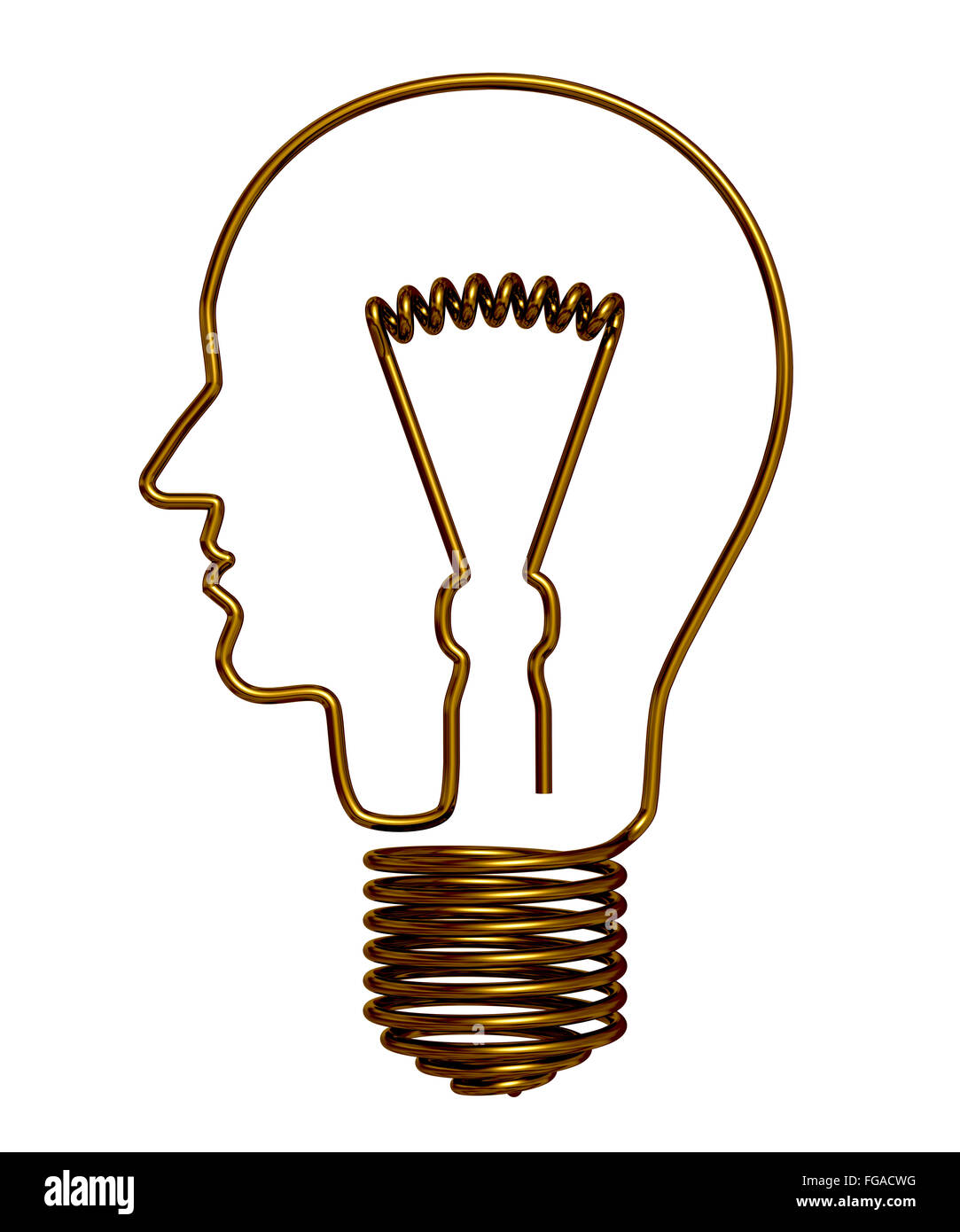 Light bulb lamp bulb Cut Out Stock Images & Pictures - Alamy