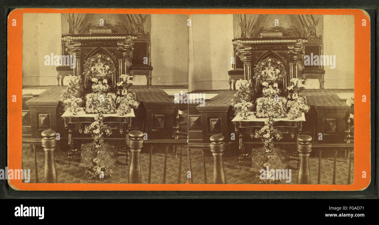 This image by William Coffrin depicts the interior of a chapel in ...