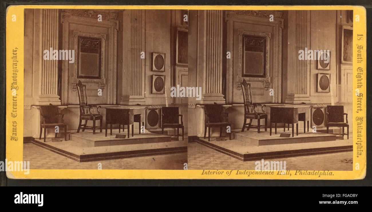 Independence hall philadelphia interior hi-res stock photography and ...