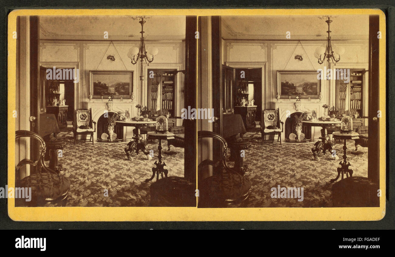 This photograph by Goldsmith & Lazelle provides an interior view of a ...