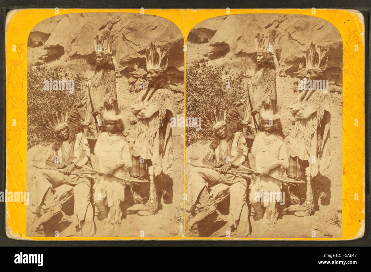 This photograph by John K. Hillers depicts members of the Kai-vav-its ...