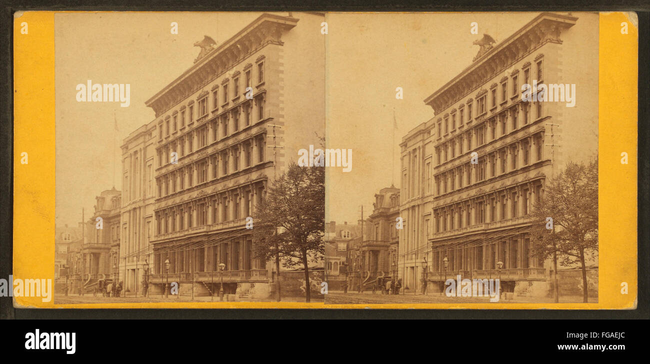This photograph by Bartlett & French shows the La Pierre House, the ...