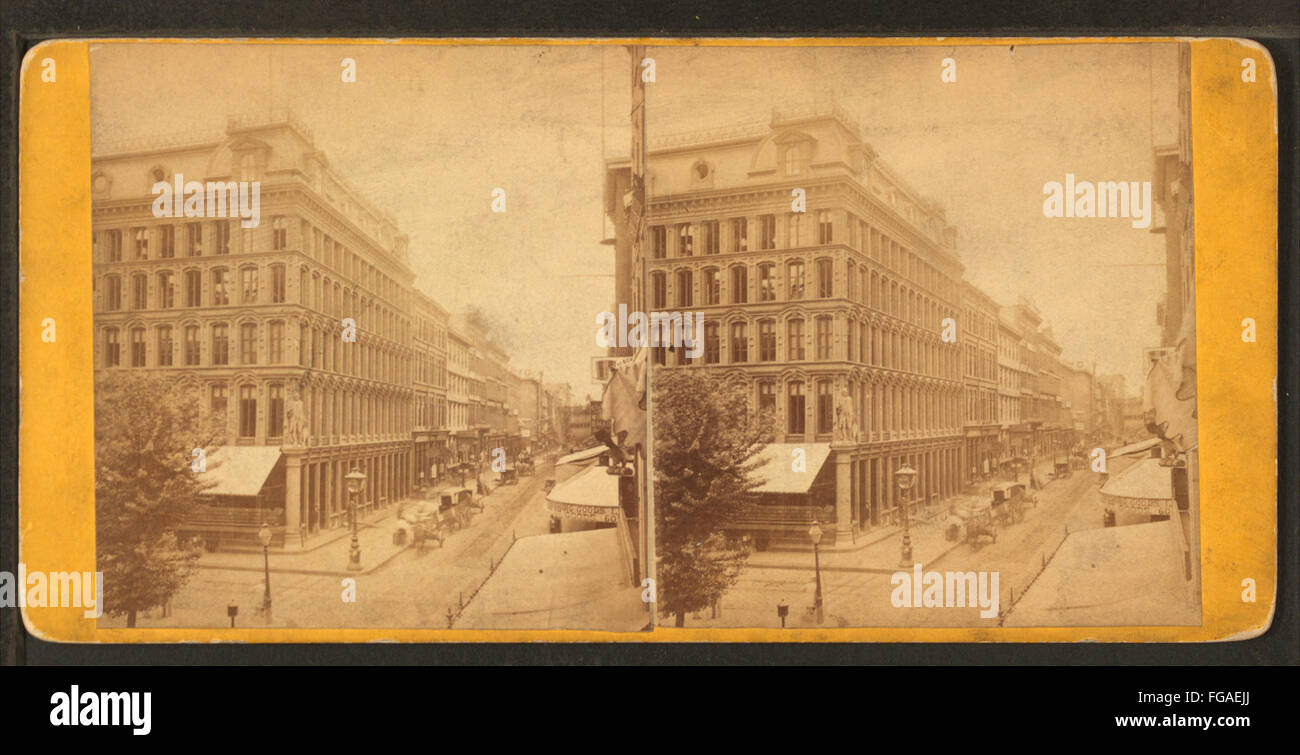 A photograph from the Robert N. Dennis collection showing the Ledger ...