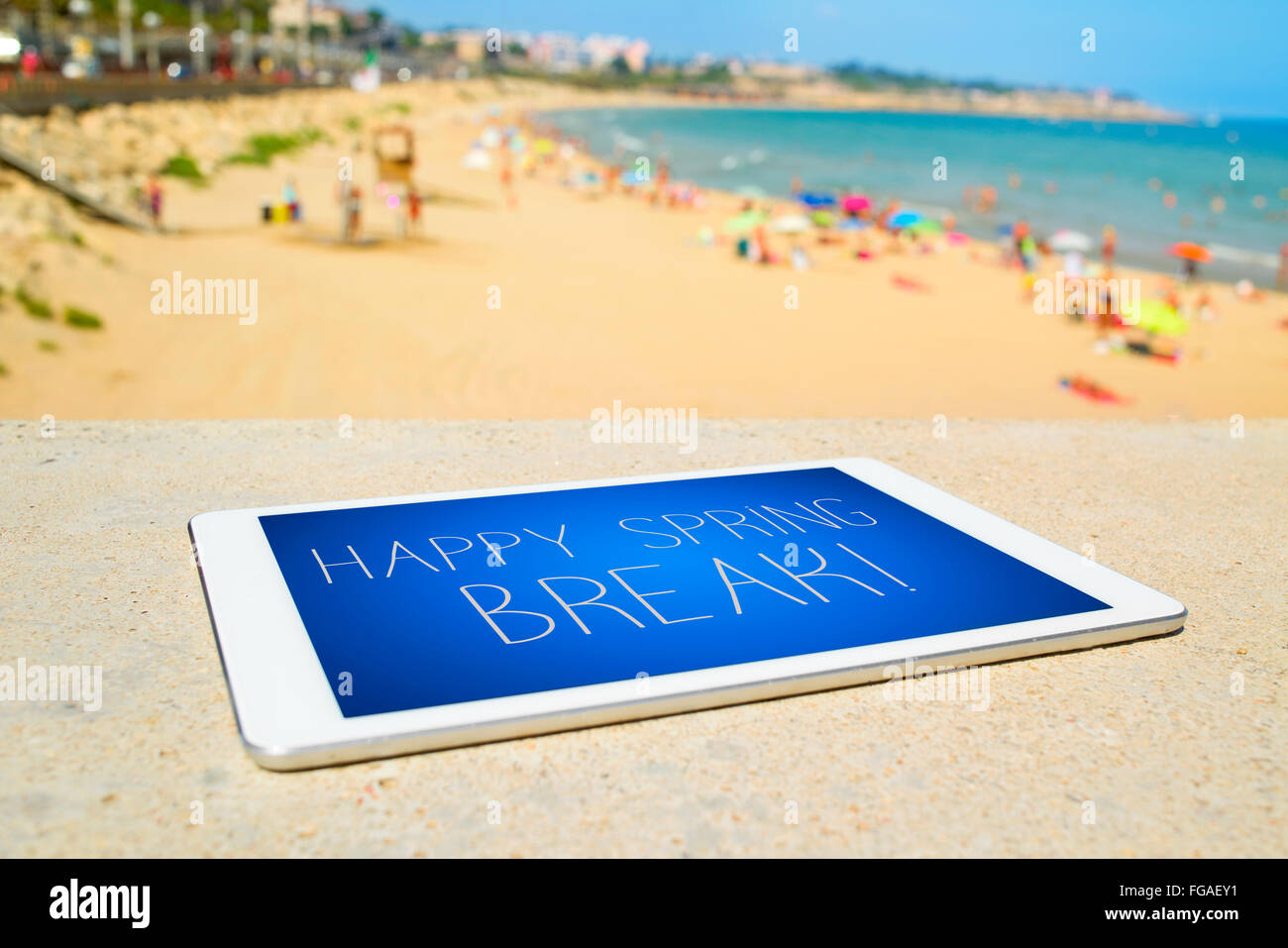 Spring break beach hi-res stock photography and images - Alamy
