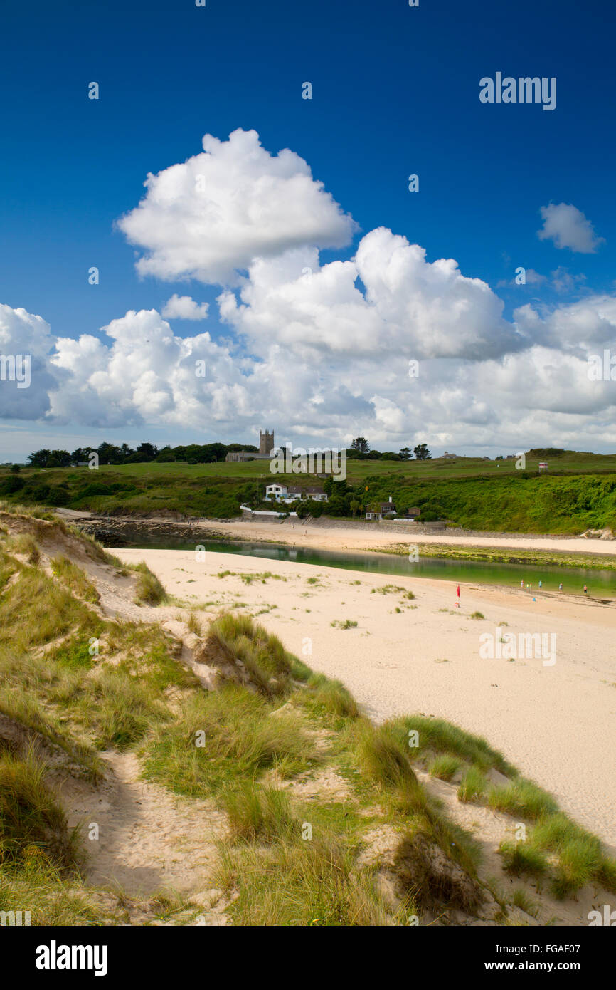 Hayle Estuary; Looking Towards Lelant; Cornwall; UK Stock Photo - Alamy
