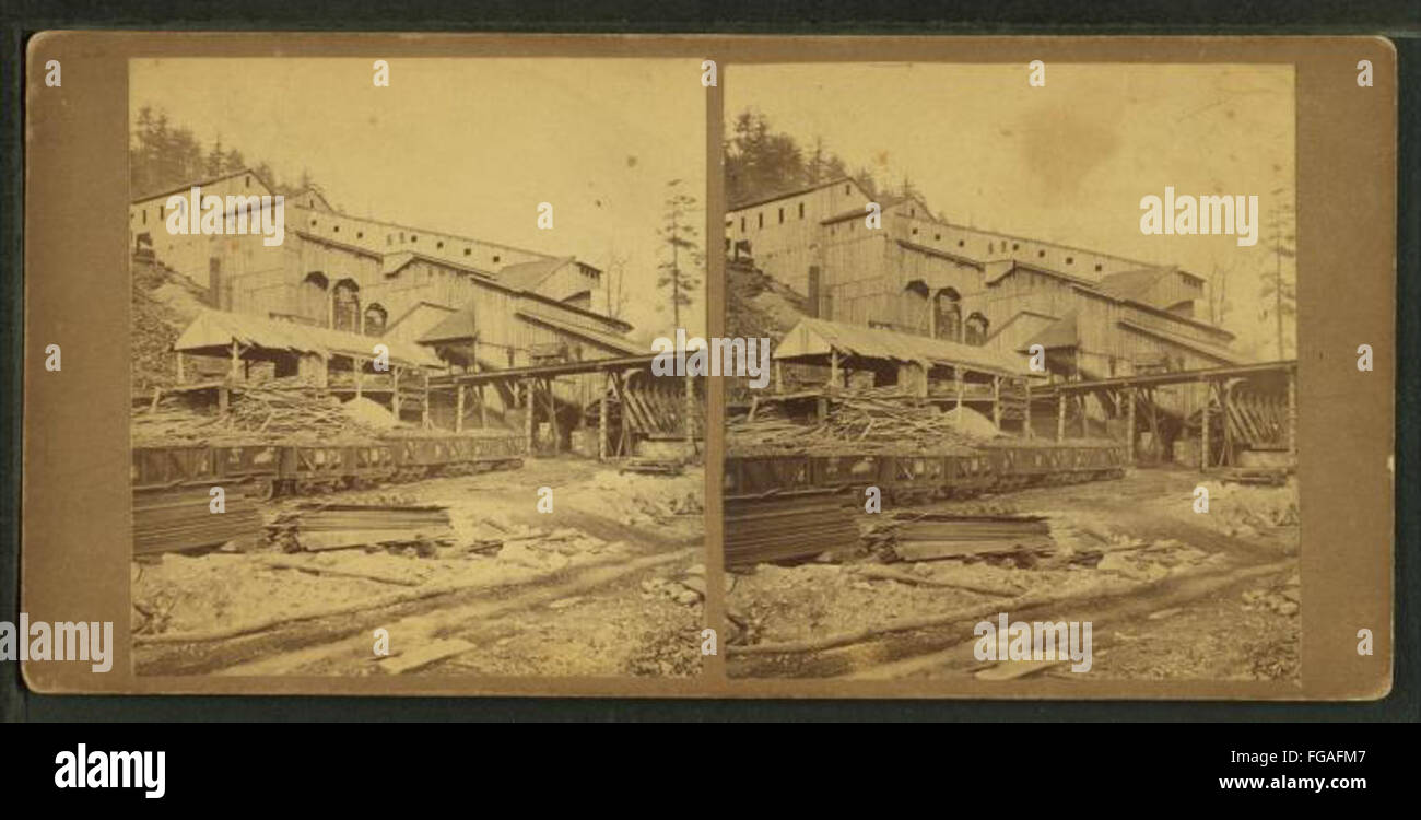 Mahanoy Colliery, by Allen, A. M. (Amos M.), 1823-1907 Stock Photo - Alamy