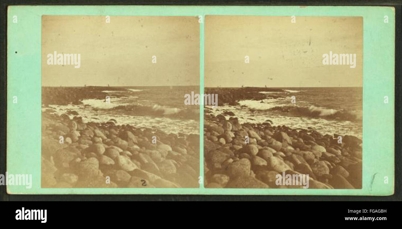 A marine study by John B. Heywood, focusing on the depiction of the sea ...