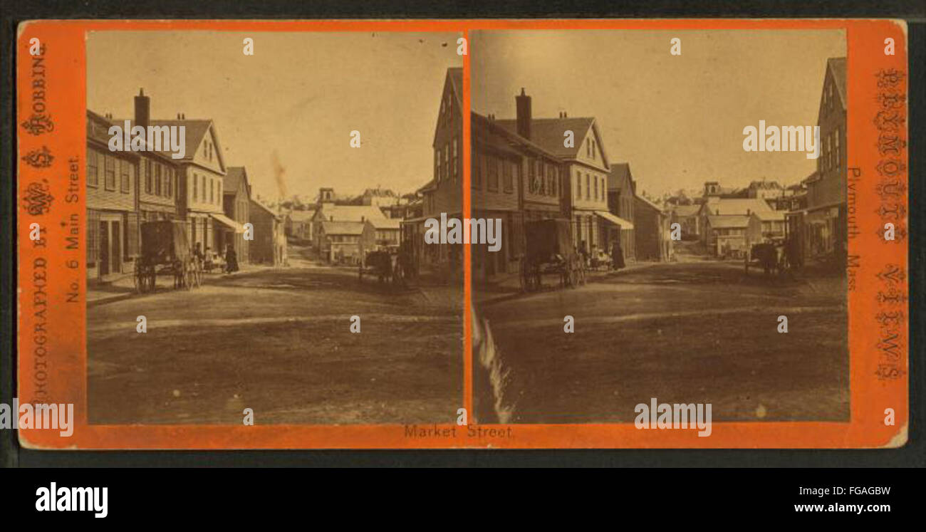 Market Street, by William S. Robbins & Co Stock Photo - Alamy