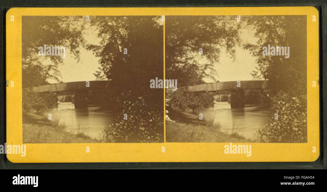 A photograph by J. L. Lovell of Mill Valley Bridge, showcasing the ...