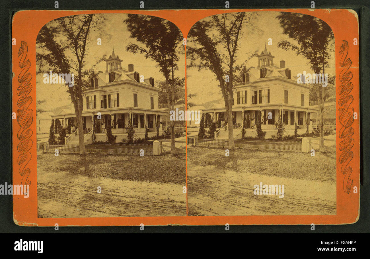 This photograph by Charles Bierstadt shows Miss Sutton's House in ...