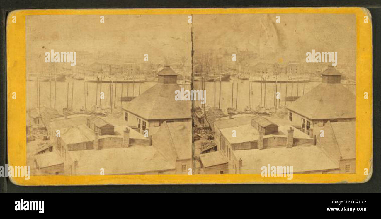 A photograph by E. & H.T. Anthony showing a view of Baltimore from ...