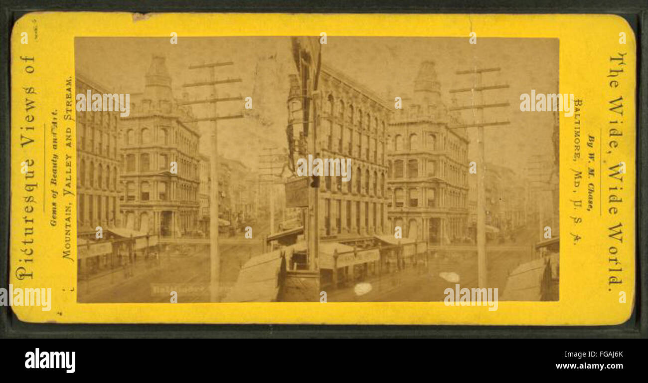 Baltimore street scene hi-res stock photography and images - Alamy