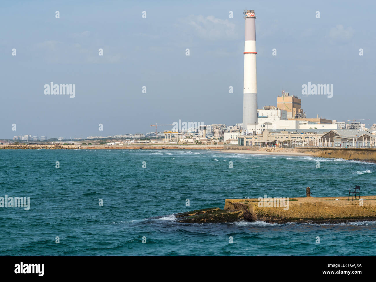 Power Station - natural gas fueled power station supplying electrical ...