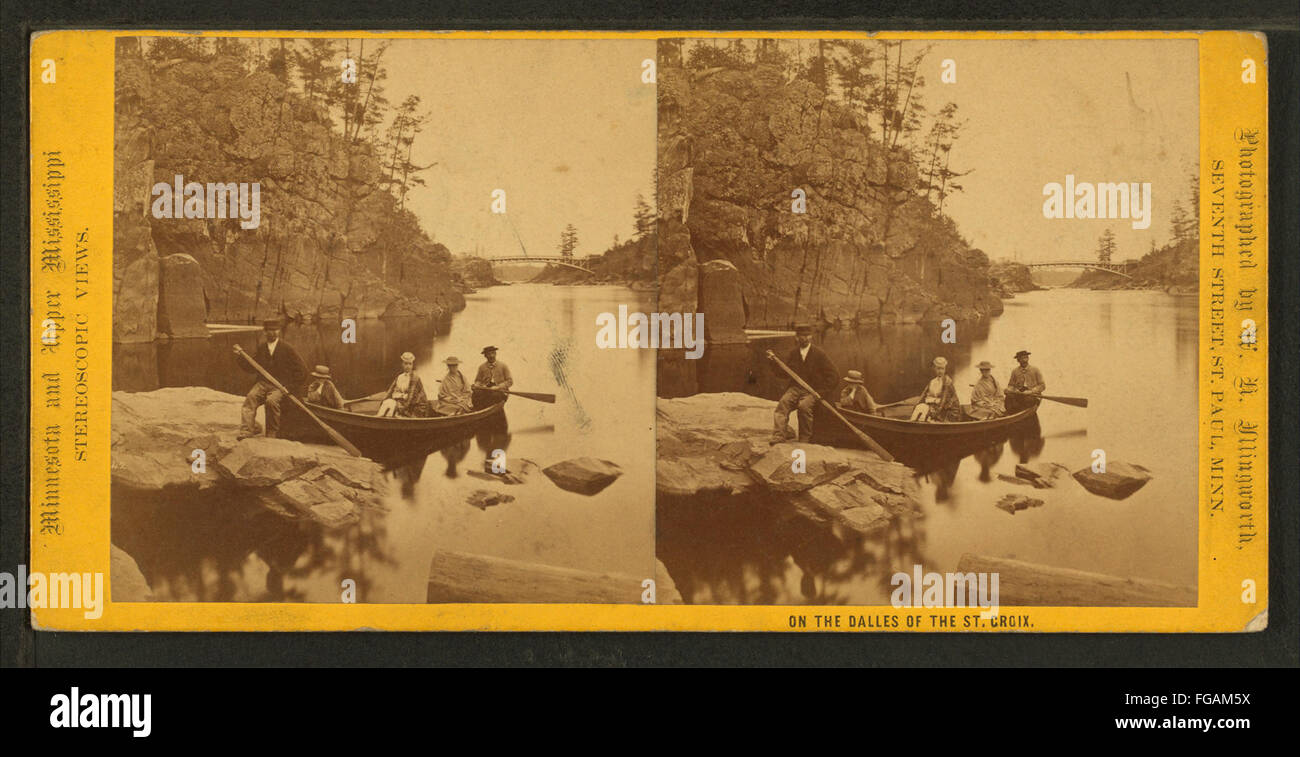 On the dalles of the St. Croix, by Illingworth, W. H. (William H ...