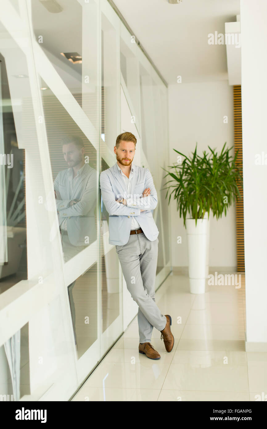 Modern young man in the office Stock Photo - Alamy