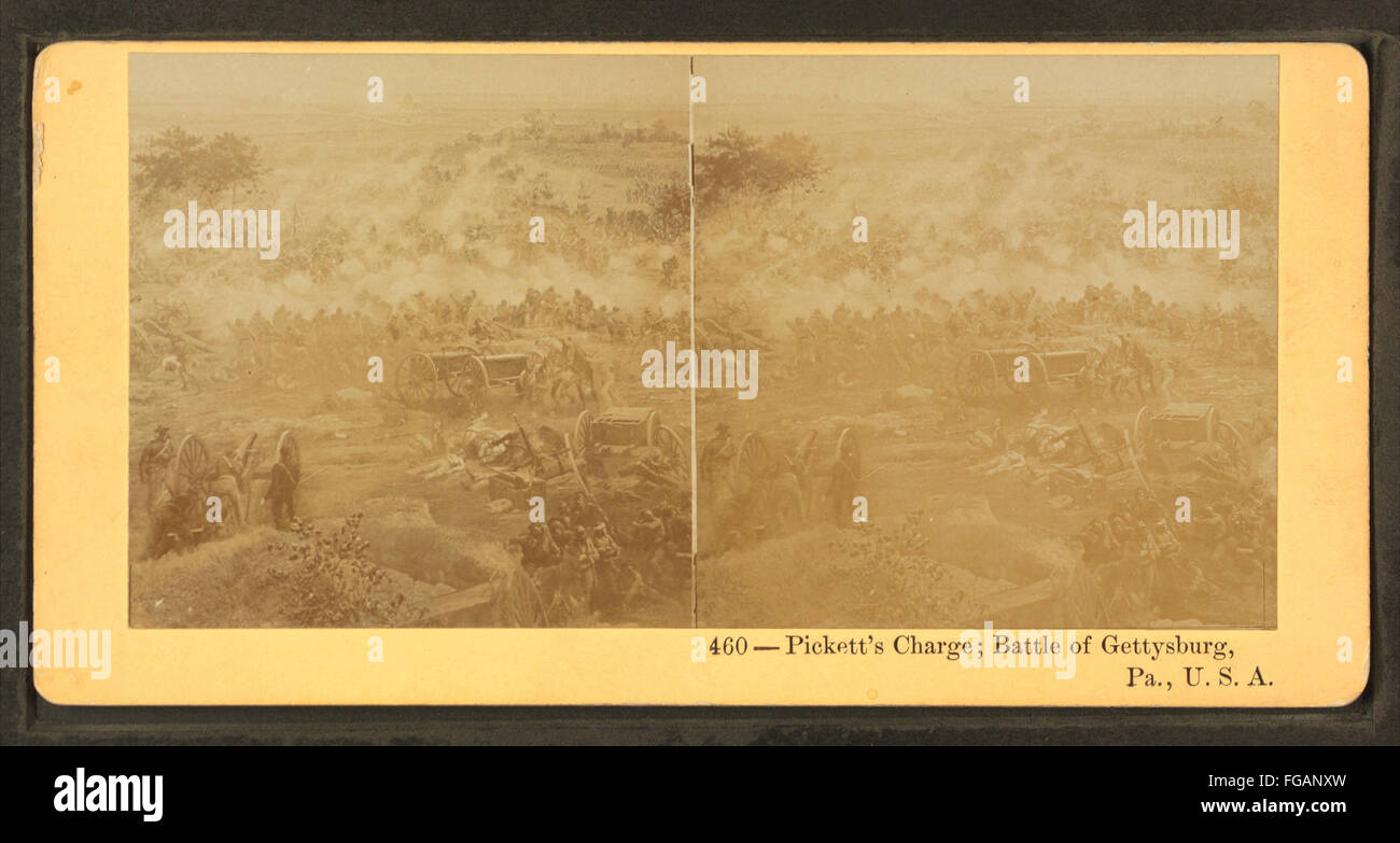 A photograph from the Robert N. Dennis collection showing Pickett's ...