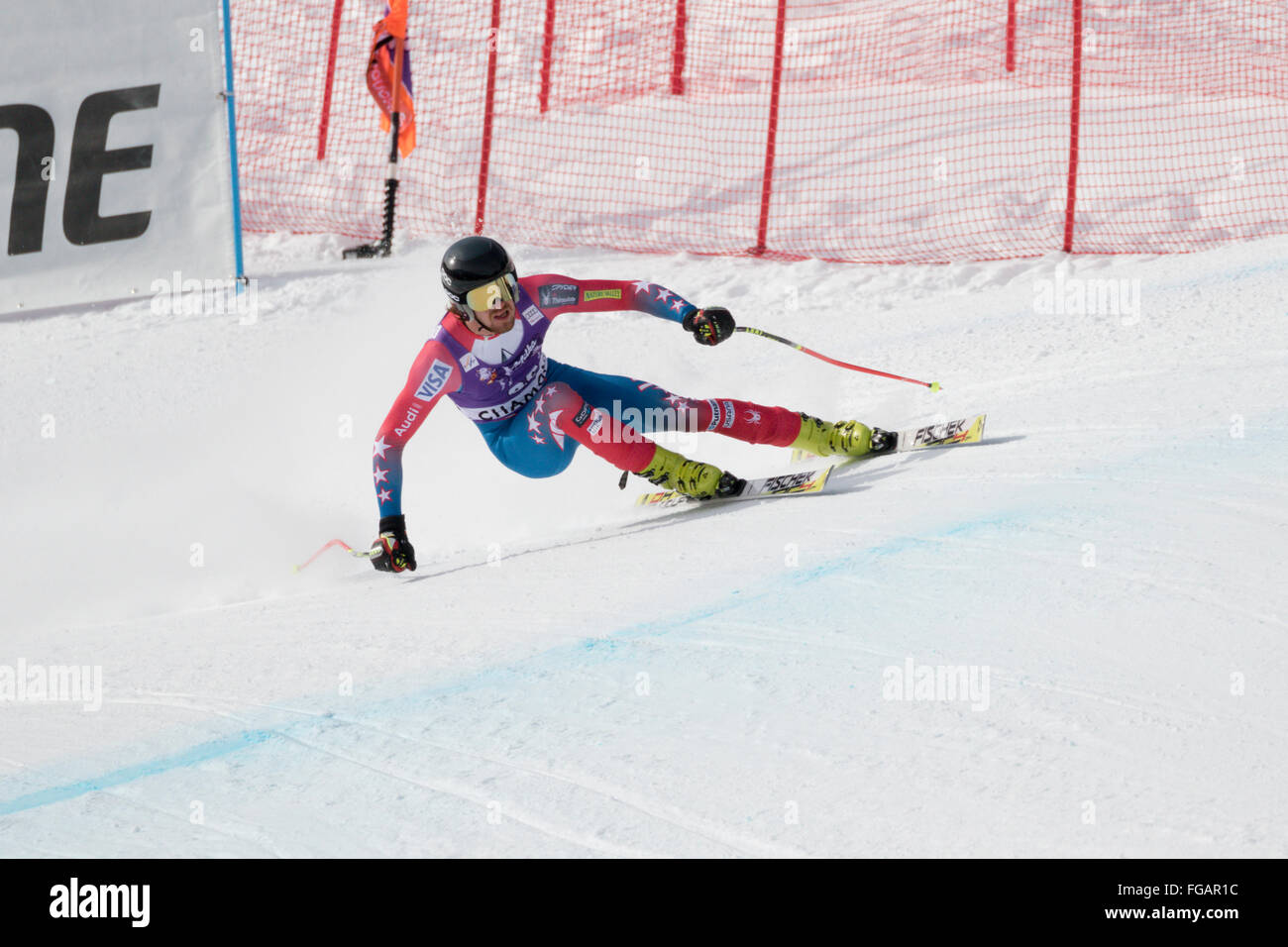 Chamonix France. 18th February, 2016. Men's 2nd Downhill Training in ...