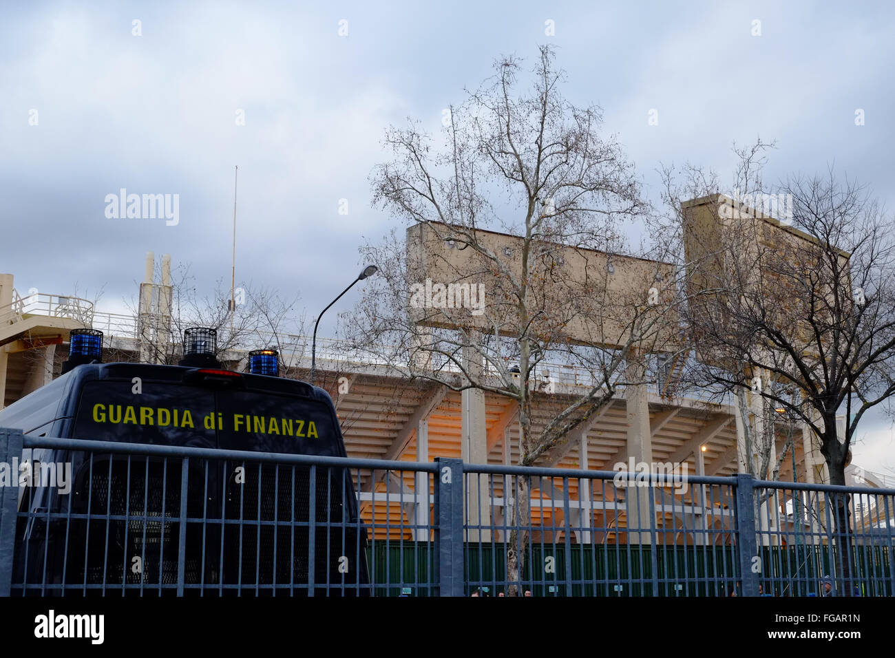 Outside view of the Artemio Franchi stadium, Florence, Italy Stock ...