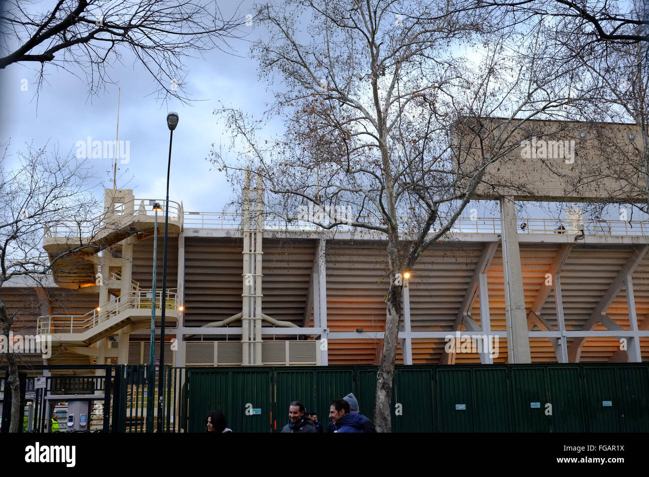 Outside view of the Artemio Franchi stadium, Florence, Italy Stock ...