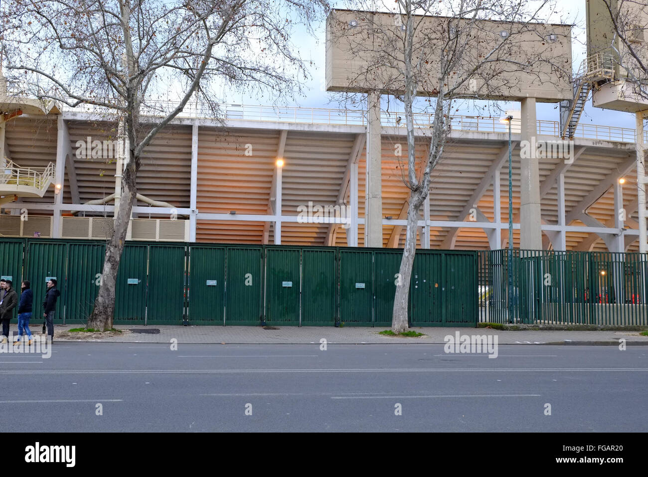 Outside view of the Artemio Franchi stadium, Florence, Italy Stock ...