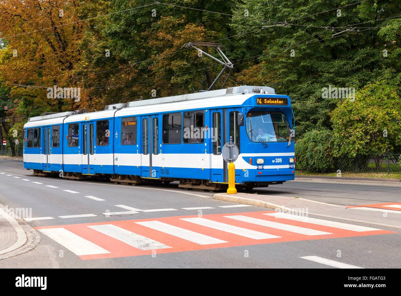 Polish tramway hi-res stock photography and images - Alamy