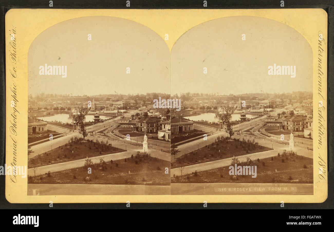 This bird's-eye view from the main building, captured by the Centennial ...