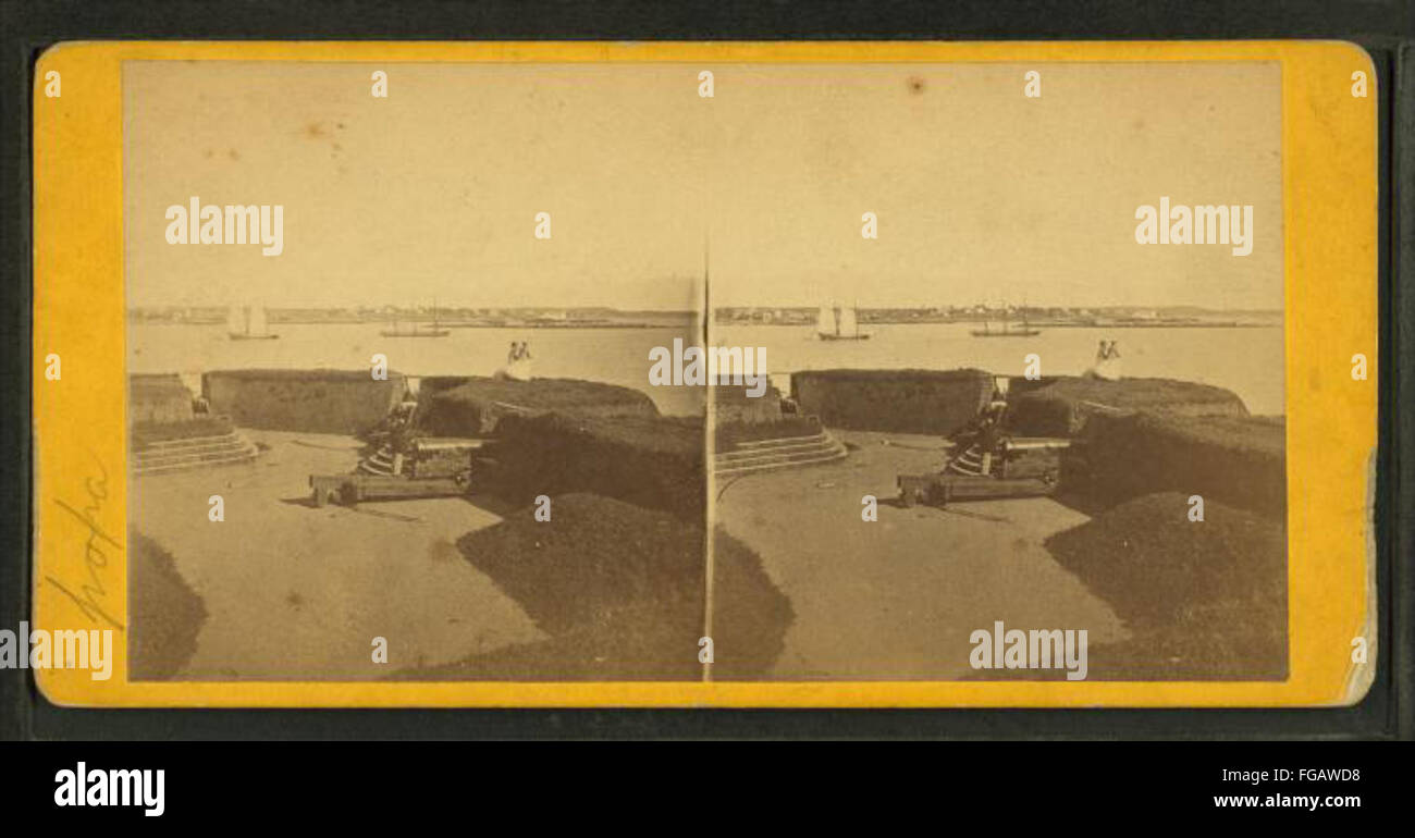 A photograph of the Stage Fort, capturing its structure and historical ...